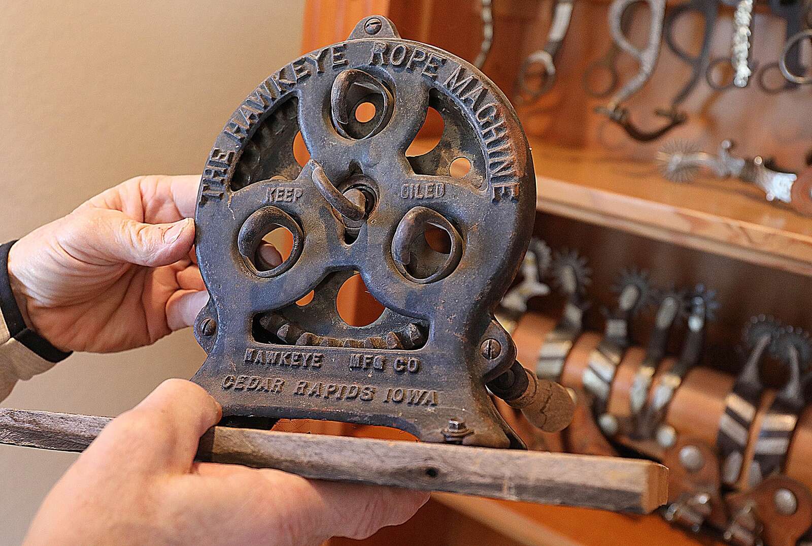 Craftsman keeping western traditions alive with each stitch ...